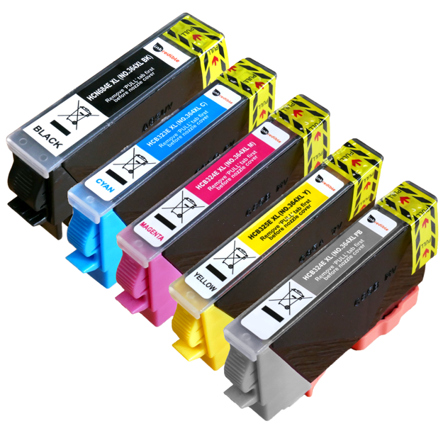 Black Friday Sale - Compatible HP 364 XL Multipack (5 Pack) Ink ...