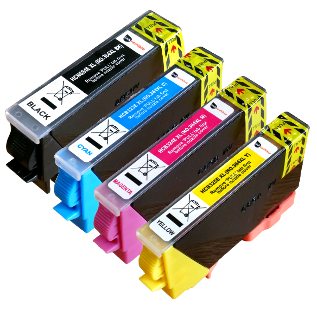 Buy Compatible HP 364 XL Multipack (4 Pack) Ink Cartridges | INKredible UK