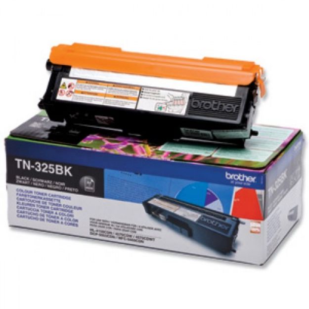 Buy Brother Black Toner Cartridge 4k pages - TN325BK | INKredible UK